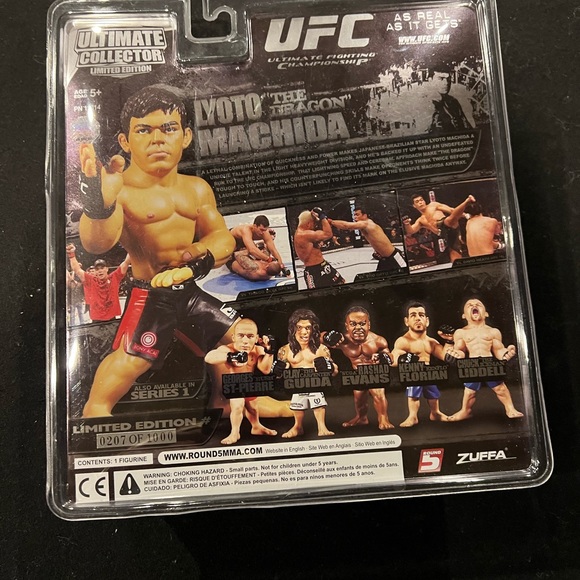 UFC | Toys | Ufc Ultimate Collector Lyoto Dragon Machida Limited ...